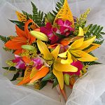 Bouquet de fleurs anniversaire photo - fleur de passion