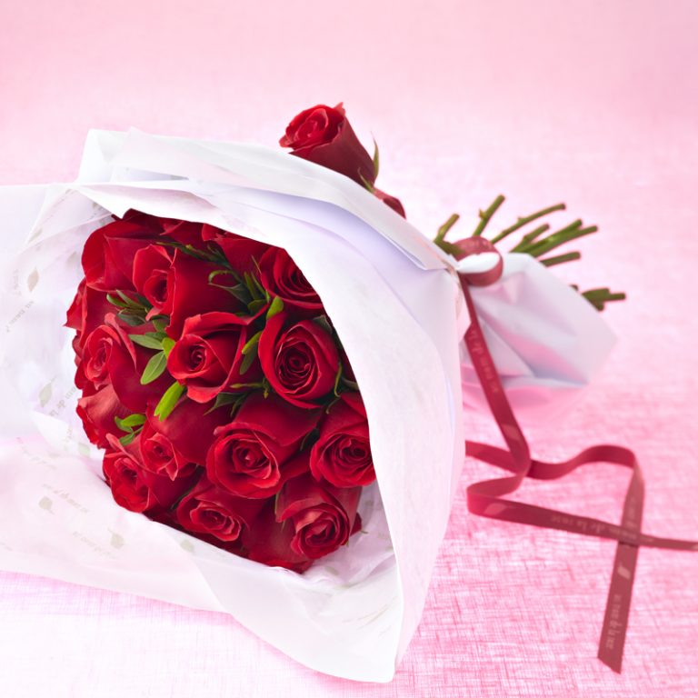 Bouquet de roses rouges signification - fleur de passion