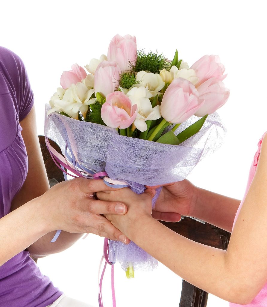 Bouquet de fleurs à domicile - fleur de passion