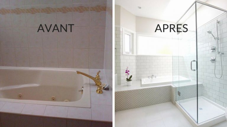 Relooker Salle De Bain Avant Apres